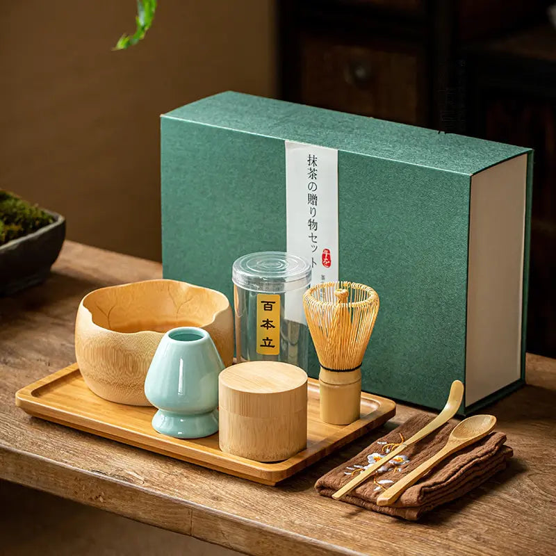 Traditional Matcha Gift Set Complete Tea Ceremony Collection